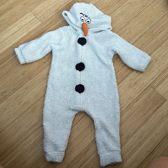Disney | Pajamas | Olaf Zipper Up Pajamas | Poshmark